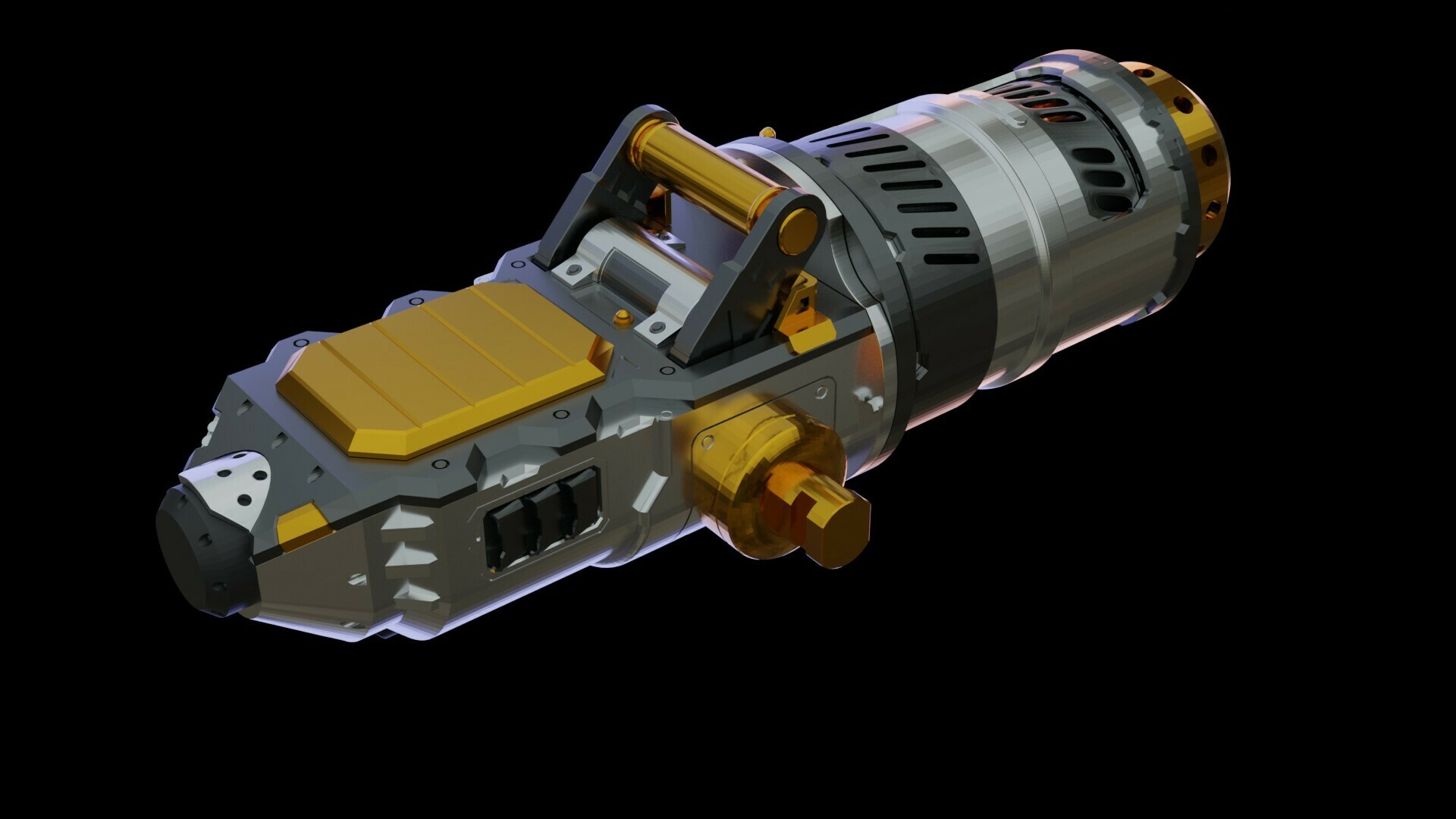 STL file Apex Legends Fuse rocket launcher 🚀・3D printing model to ...
