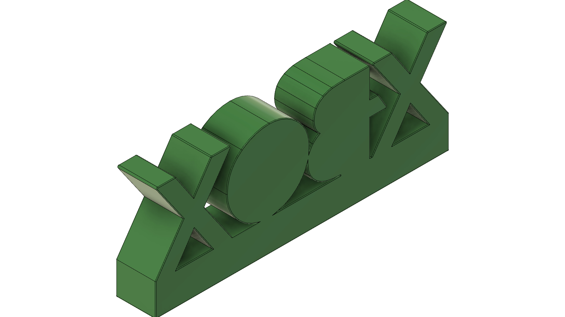 STL file Xbox Big Logo・3D print design to download・Cults