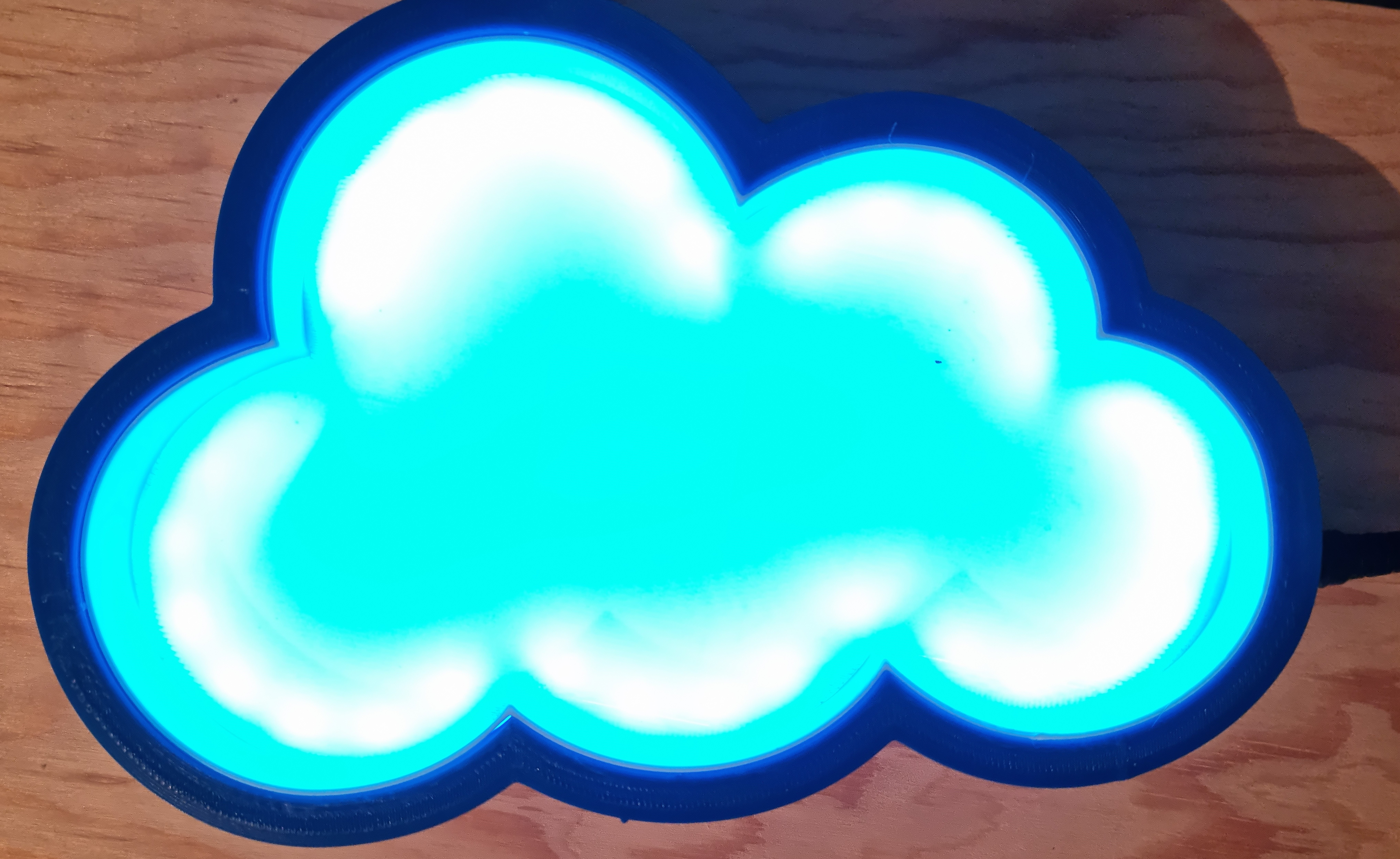 STL file Cloud lamp / Lampara de nube・3D printable model to download・Cults
