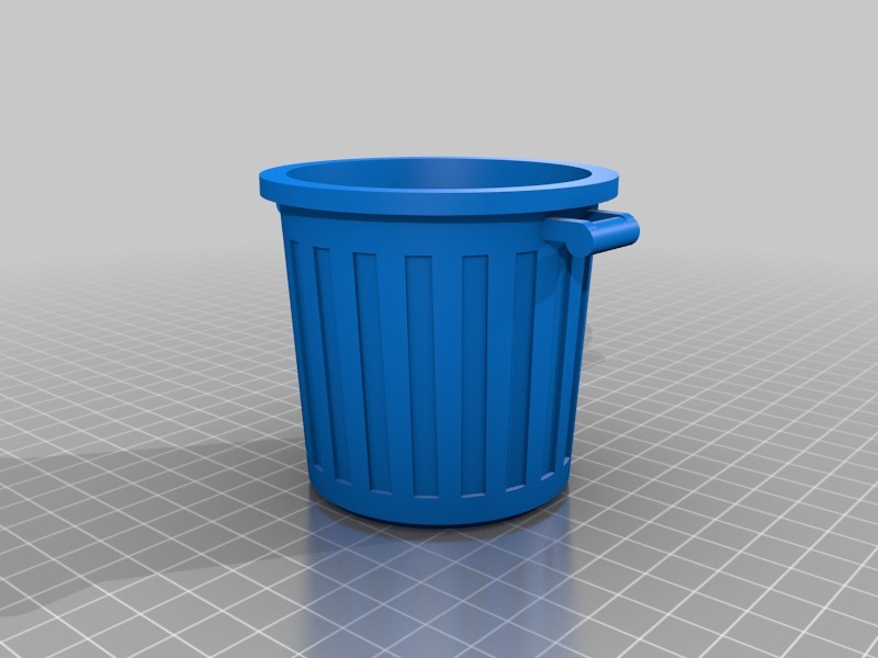 Free 3D file Garbage can・3D printable design to download・Cults