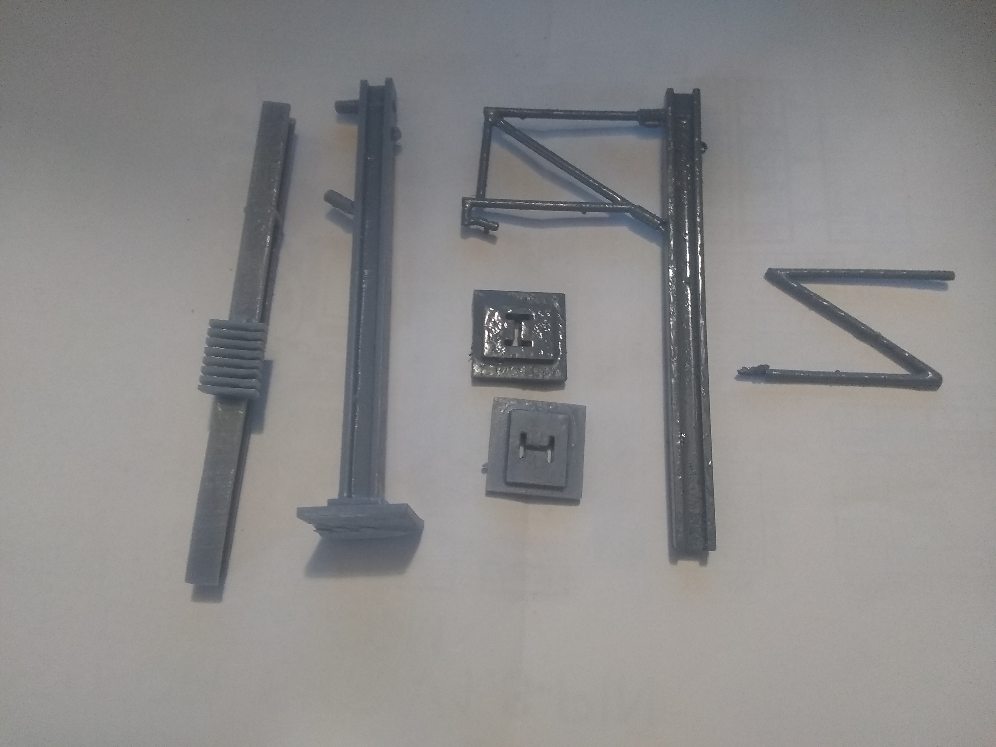 STL file OO Gauge British Rail Catenary and pantograph 🚆・3D print ...