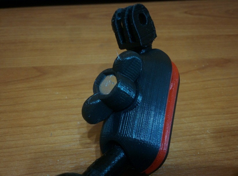 Free STL file Ram Mount (RamMount) short ball holder + key・3D printing ...