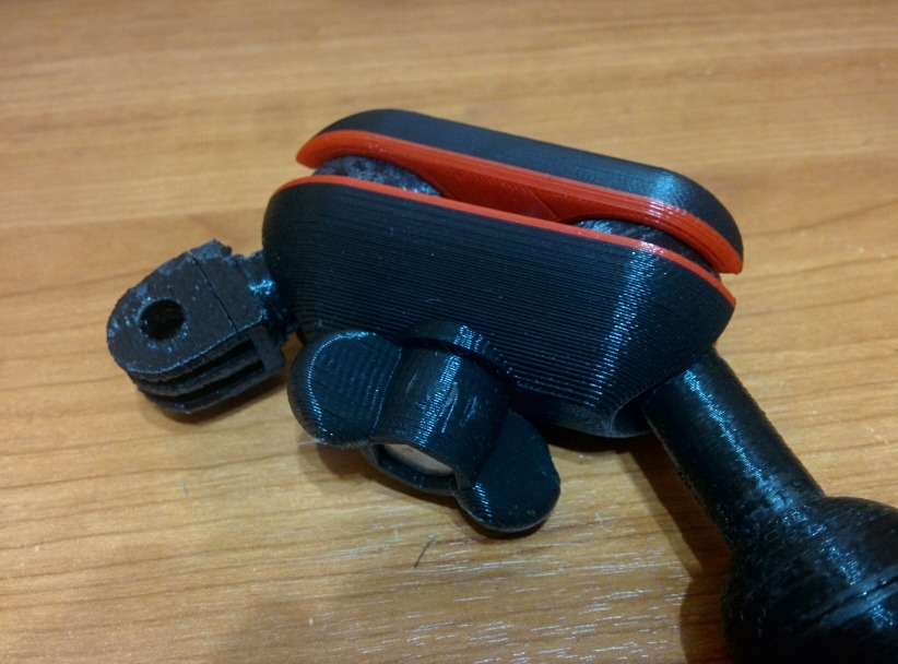 Free STL file Ram Mount (RamMount) short ball holder + key・3D printing ...
