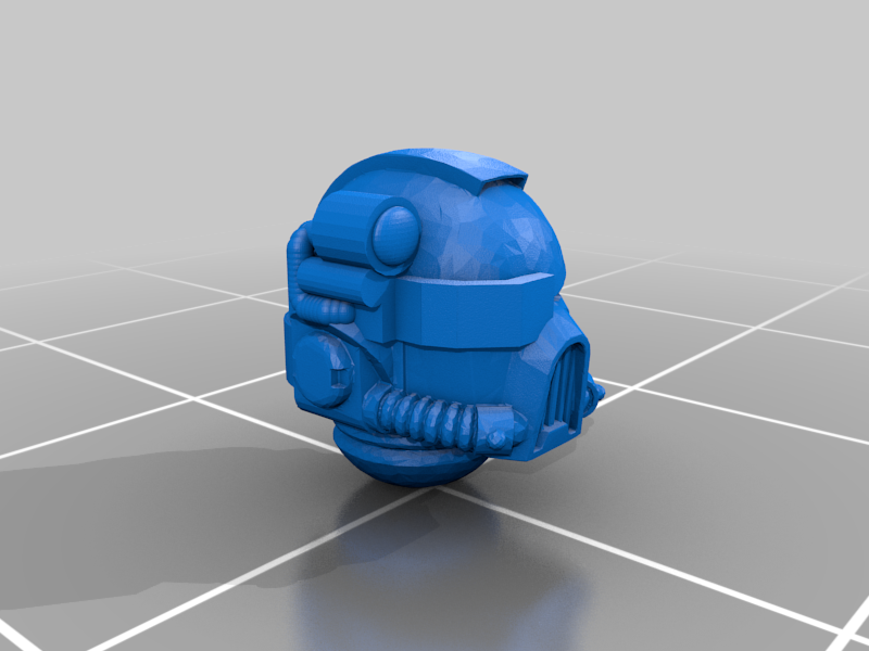 Free STL file -OUTDATED- Devastator squad helmet pack 🪖・3D printing ...