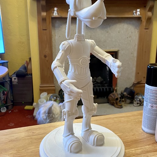 Download 3D printing designs Star Wars Goofy C3PO STL ・ Cults