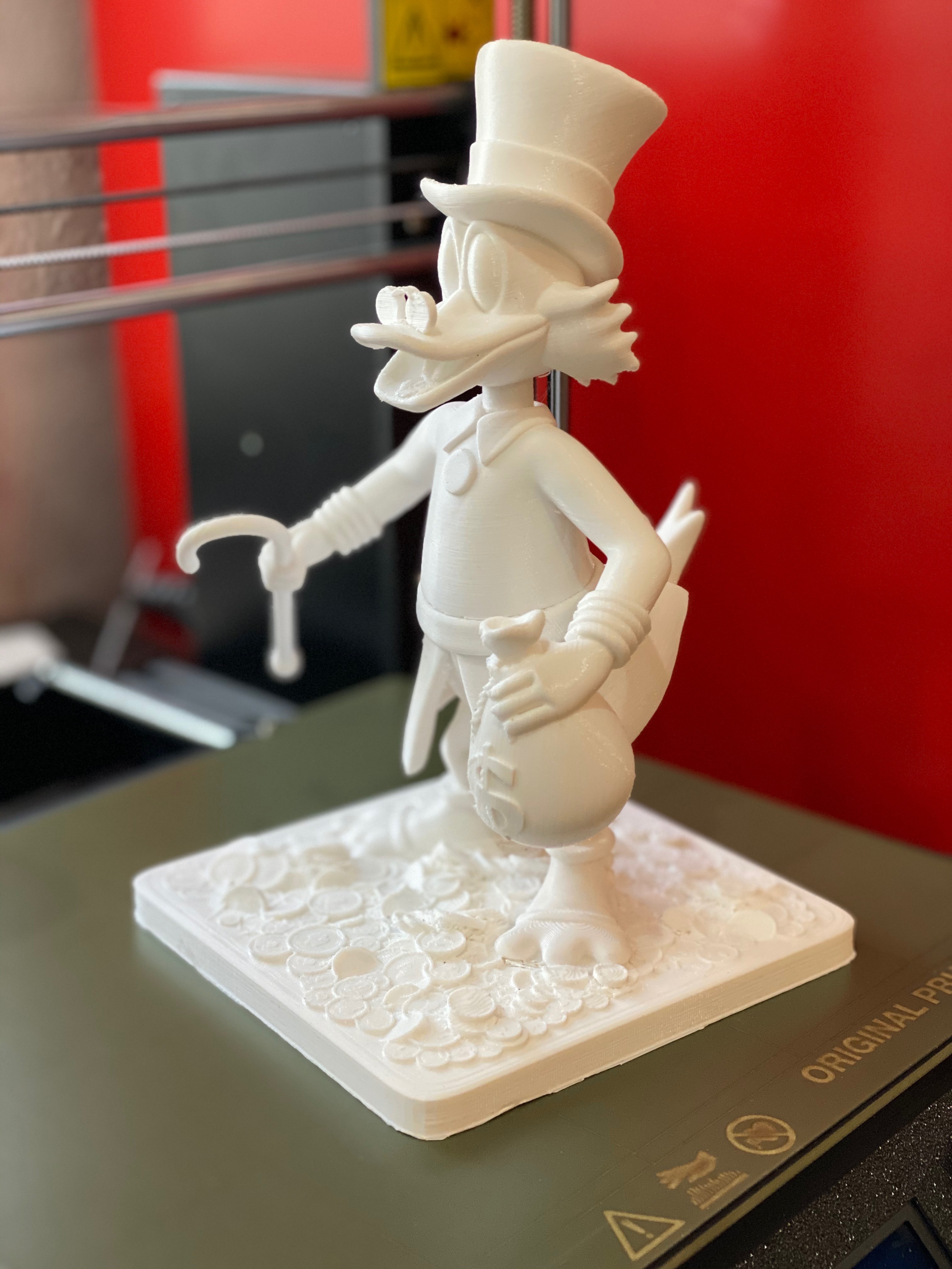 3D file Scrooge McDuck STL 👽・3D print design to download・Cults