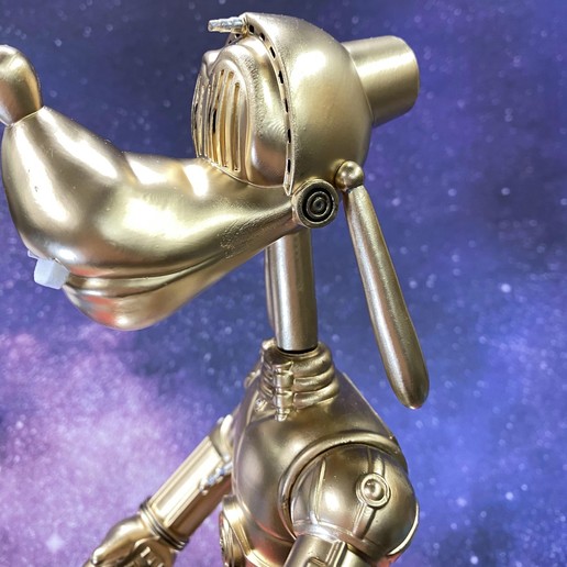 Impresiones 3D Star Wars Goofy C3PO STL ・ Cults