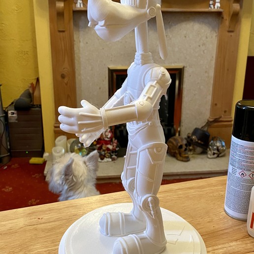 Download 3D printing designs Star Wars Goofy C3PO STL ・ Cults