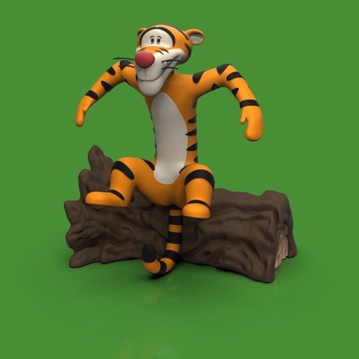 Download STL files Tigger STL ・ Cults