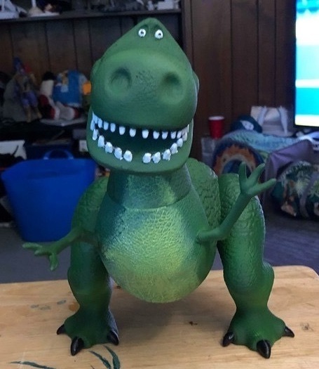 3D file Rex Toy Story STL・3D printer model to download・Cults