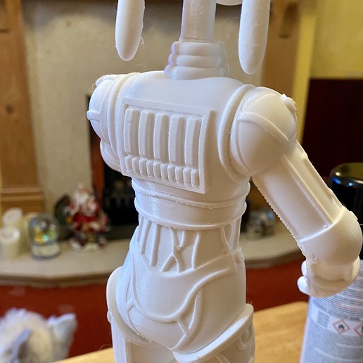 Download 3D printing designs Star Wars Goofy C3PO STL ・ Cults