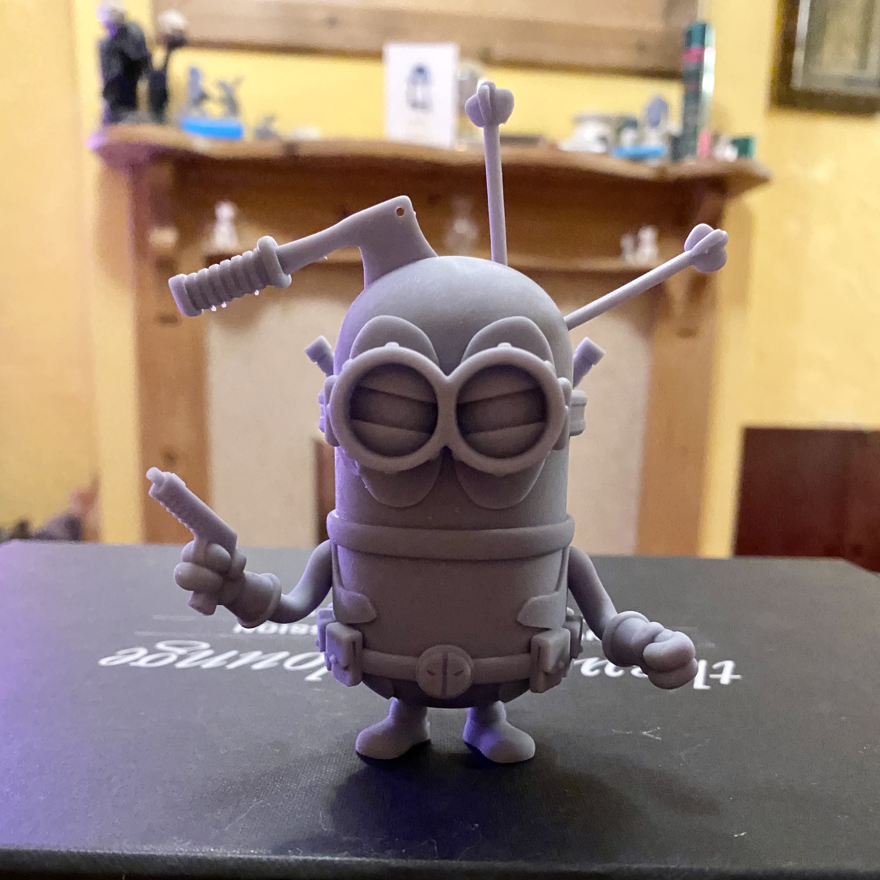 3D file Deadpool Minion STL・3D printing model to download・Cults
