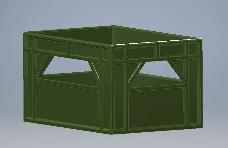 STL file Beer Case 6x33cl Plastic・Design to download and 3D print・Cults