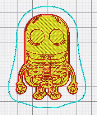 Free STL file Minion X-ray・Model to download and 3D print・Cults