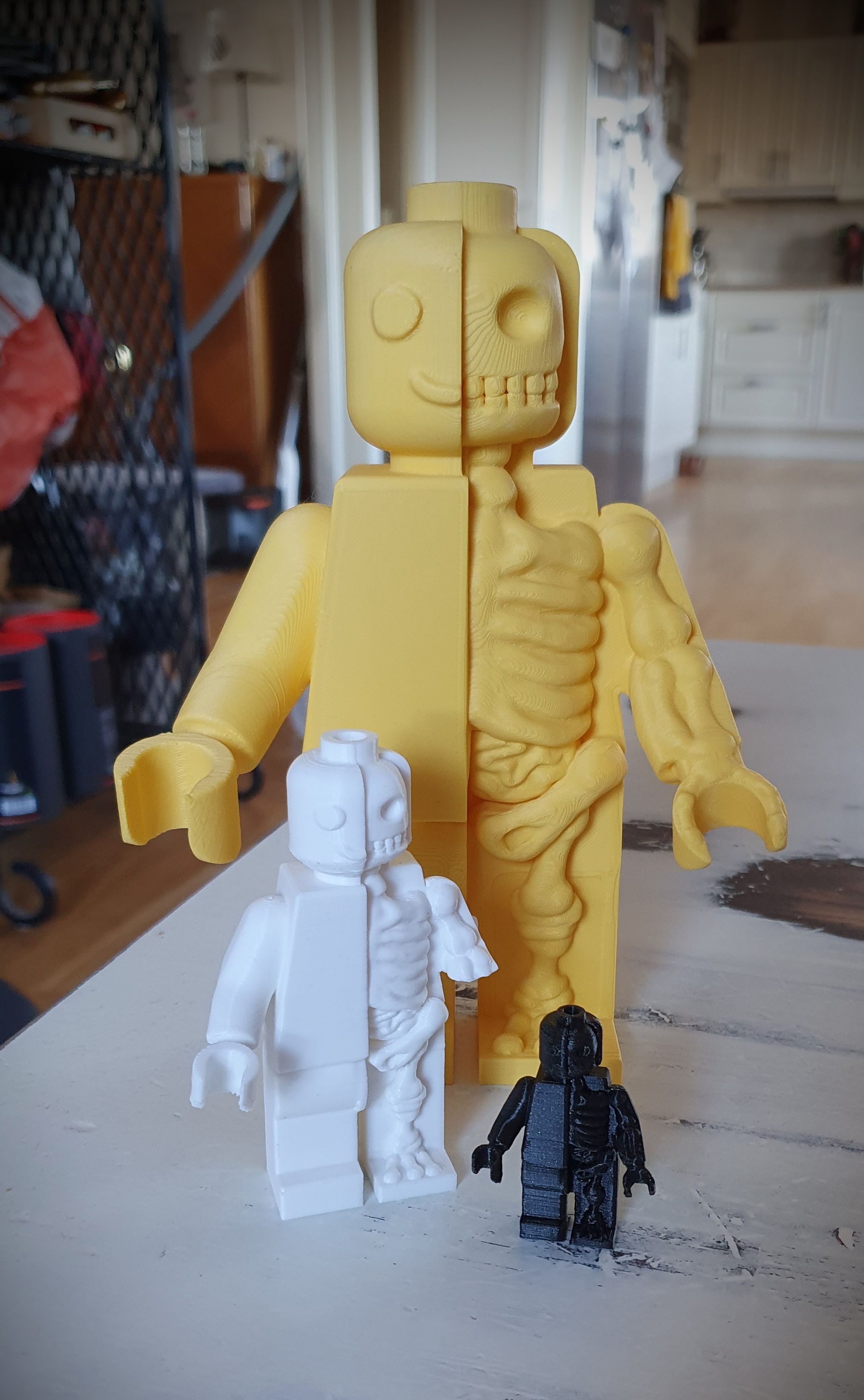 3D printing Minifigure Anatomy • made with Cr10sPro & Cr20Pro・Cults