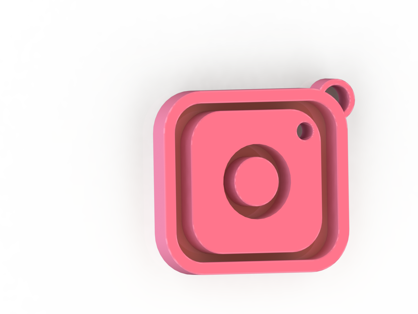 Archivo STL gratis Instagram・Modelo para descargar y imprimir en 3D・Cults