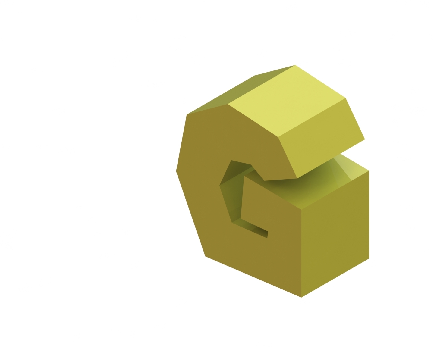 Free STL file Letter G・3D print object to download・Cults