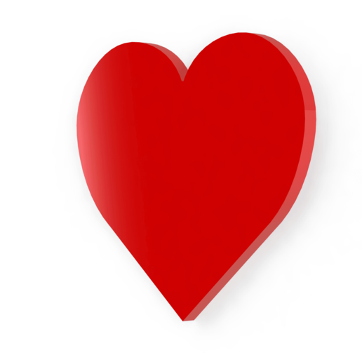 Télécharger fichier STL gratuit Coeur • Objet imprimable en 3D ・ Cults