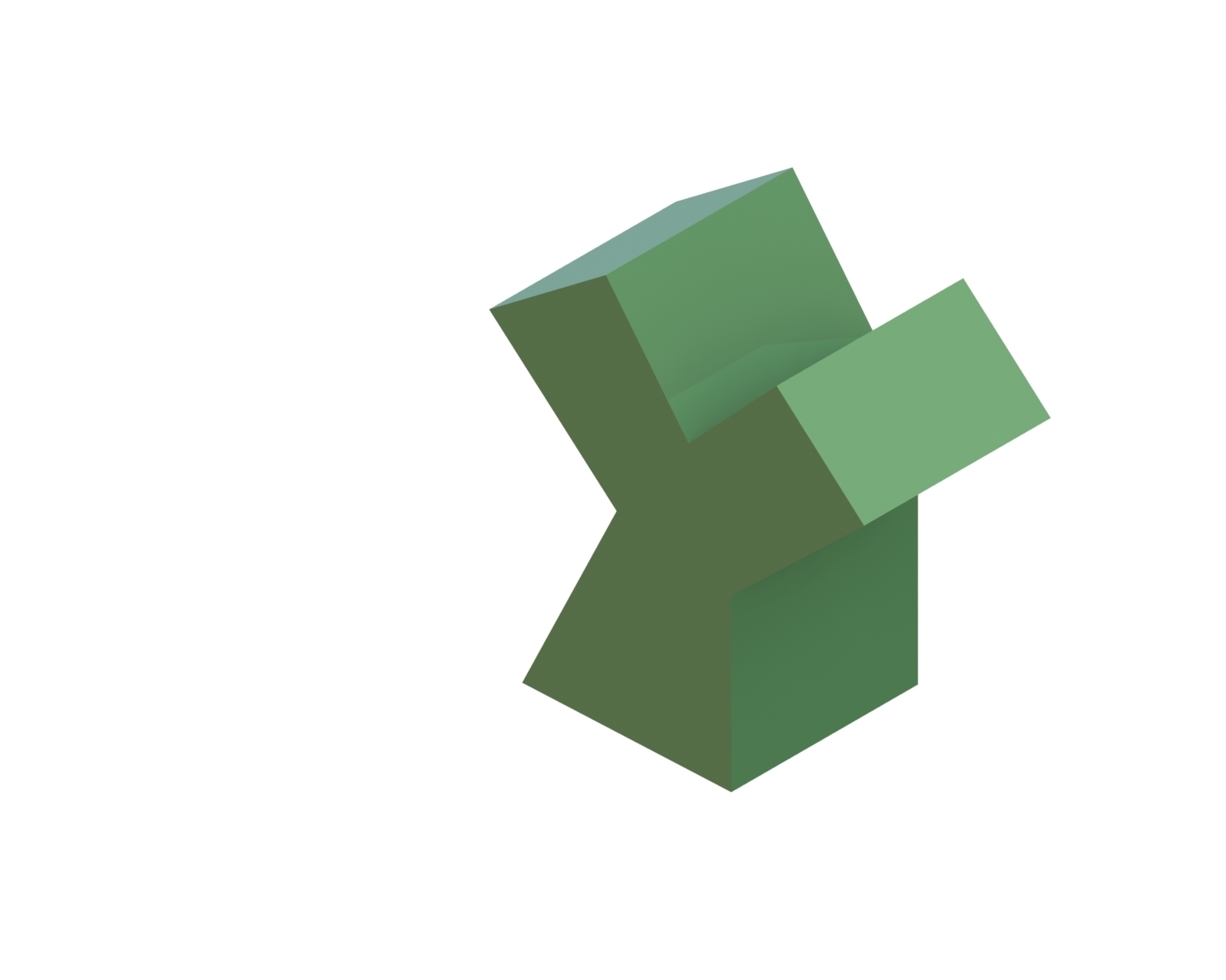 Minecraft Letter Y
