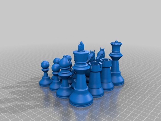 Free STL file Chess ♟️・3D print design to download・Cults