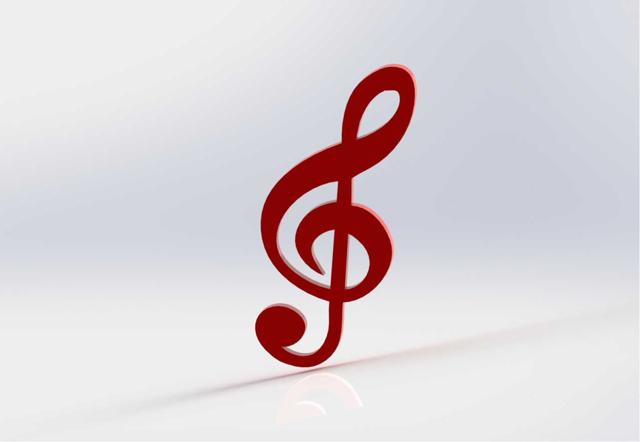 Free 3D file Musical note ☀️・3D printer design to download・Cults