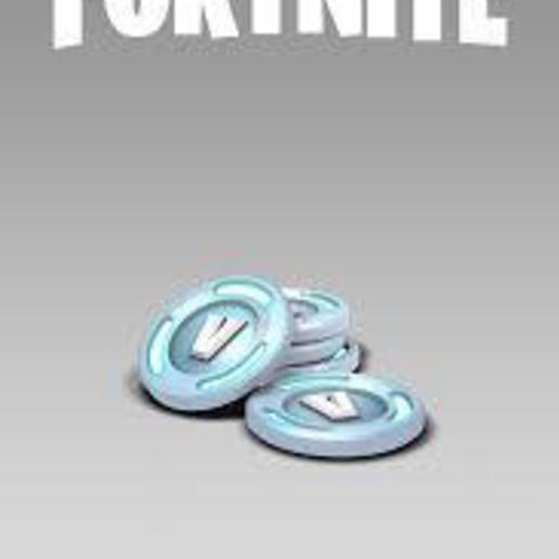 Download STL file V BUCK FORTNITE Key ring • 3D print object ・ Cults