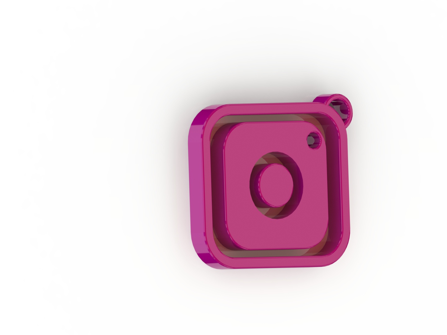 Archivo STL gratis Instagram・Modelo para descargar y imprimir en 3D・Cults