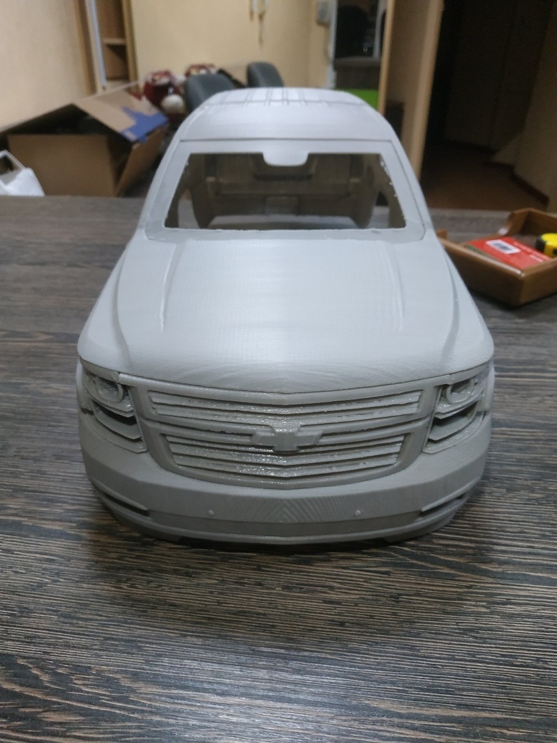 OBJ file Chevrolet Tahoe/suburban 2015 RC BODY・3D printing idea to ...