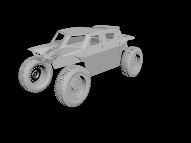 STL file IMI Combatguard(RC BODY)・3D printer design to download・Cults