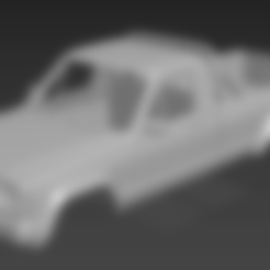 Download STL file Jeep Comanche MJ 1984 (RC BODY) 313 wheelbase • 3D ...