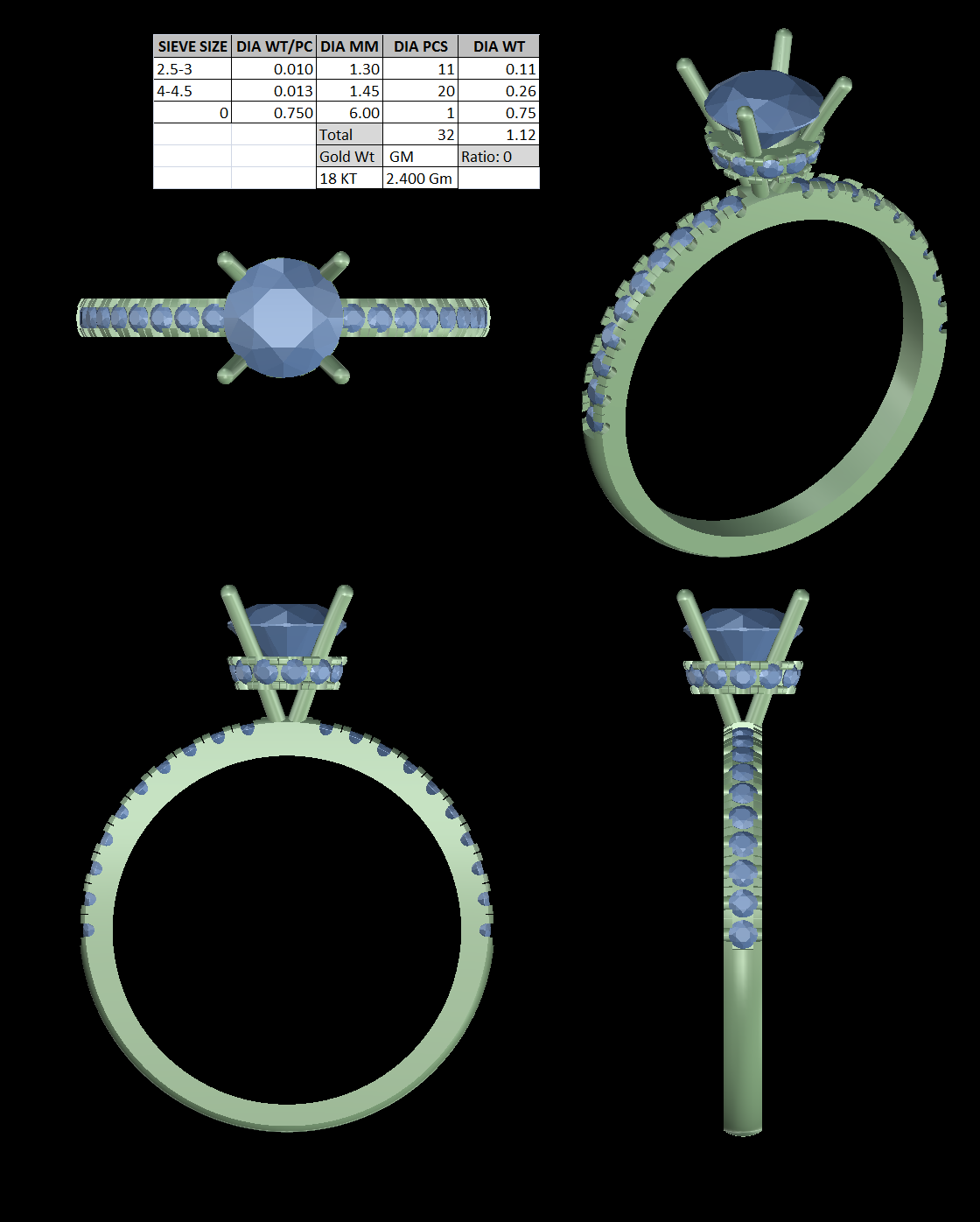STL file Cute Engagement Ring・3D printing template to download・Cults
