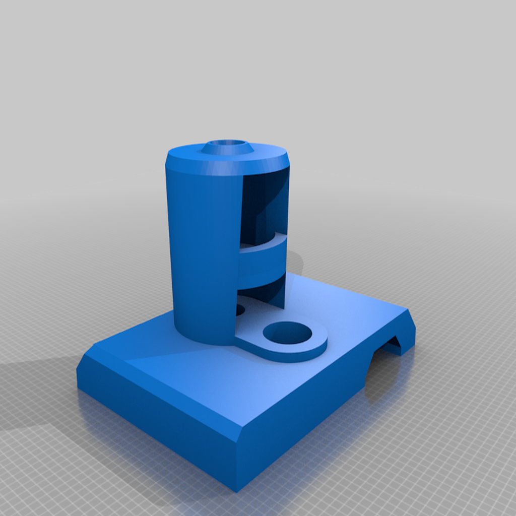 Free 3D file Prusa i3 Mk3s integrated dust filter・Template to download ...