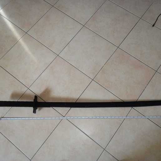 Download STL file Gray Fox Cyborg Ninja Sword Katana • 3D printable ...