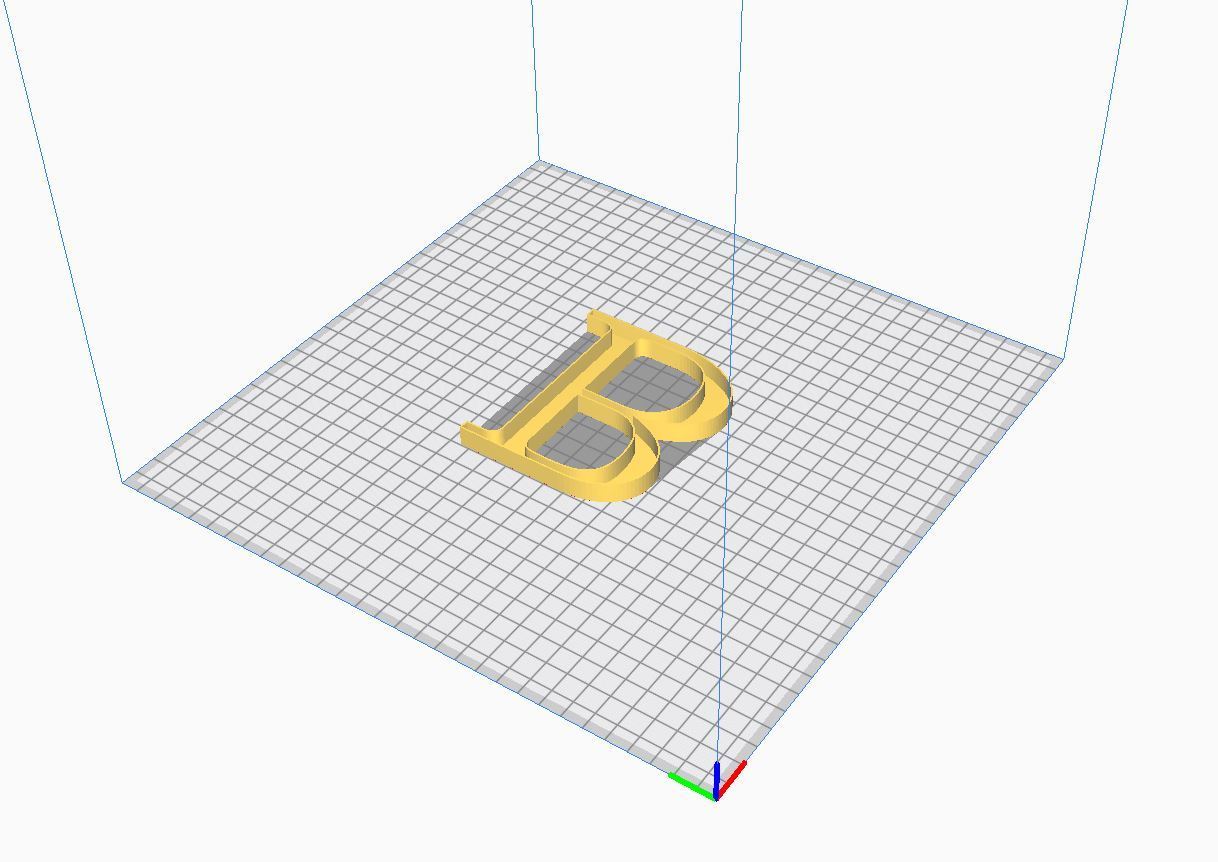 3MF file Alphabet letter B (NO SUPPORT)・3D print design to download・Cults