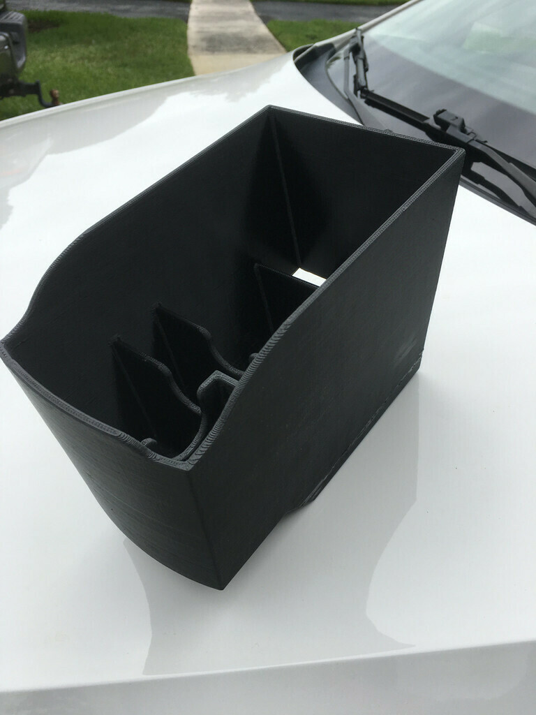 Free 3d File Center Console Organizer For 2013 Vw Cc Sport・3d Printing