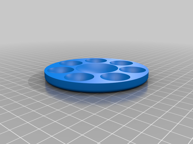 Free 3D file Paint Palette・3D printable design to download・Cults