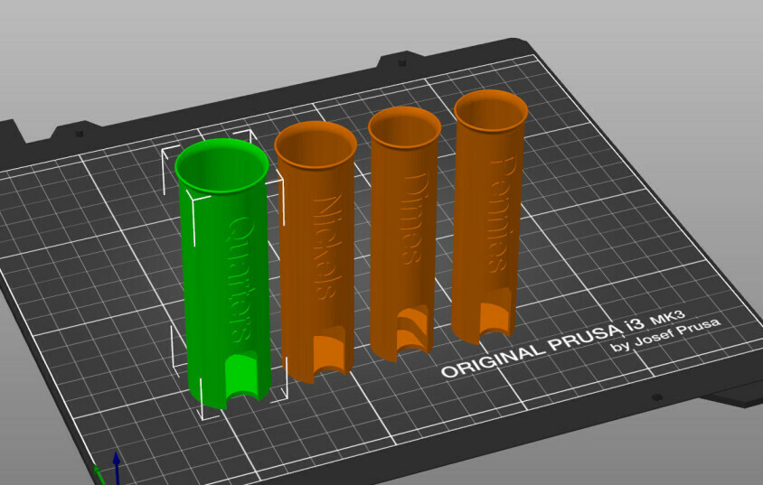 Free 3D file Royal Sovereign Coin Tubes FS-3D 🪙・3D printing design to ...
