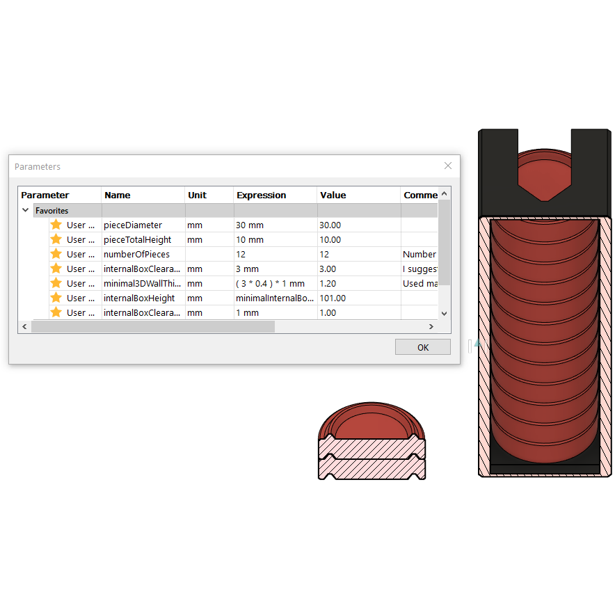 Free STL file DIY Checkers - Parametric ( Fusion 360)・3D printing idea ...