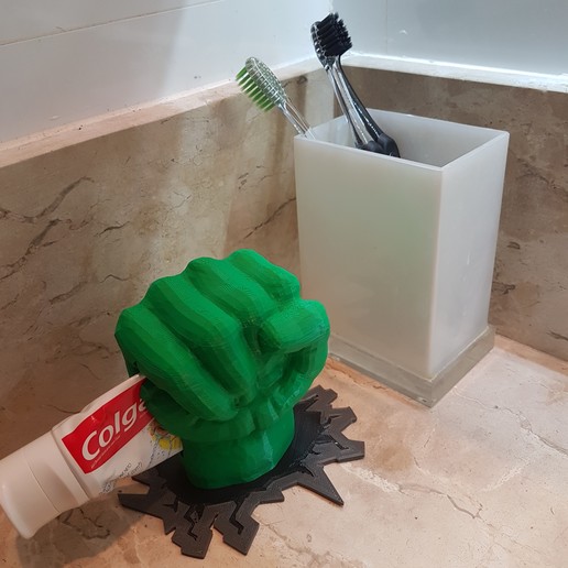 Download STL file The Hand - Toothpaste Squeezer • 3D print model ・ Cults