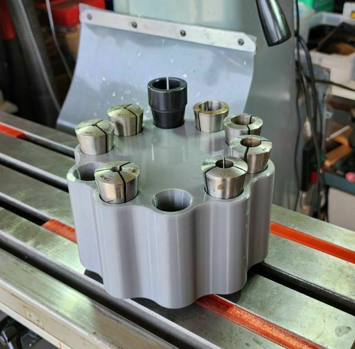 Free 3D file R8 Collet Holder 🧞‍♂️・3D printable design to download・Cults