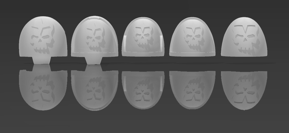 STL file Brazen Consuls Space Marine Icon Moulded 'Hard Transfer'・3D ...