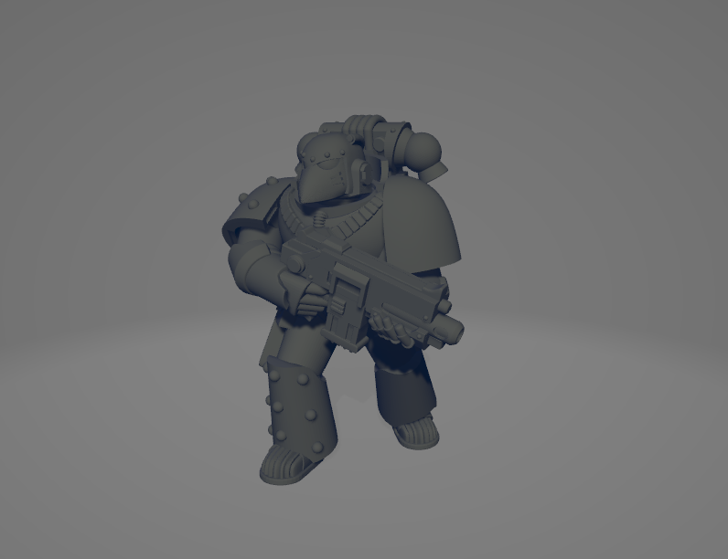 Free STL file Mark 6 Space Marine Tactical Squad for Horus Heresy 🛰・3D ...