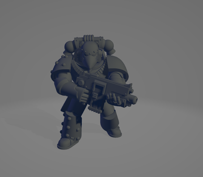 Free STL file Mark 6 Space Marine Tactical Squad for Horus Heresy 🛰・3D ...