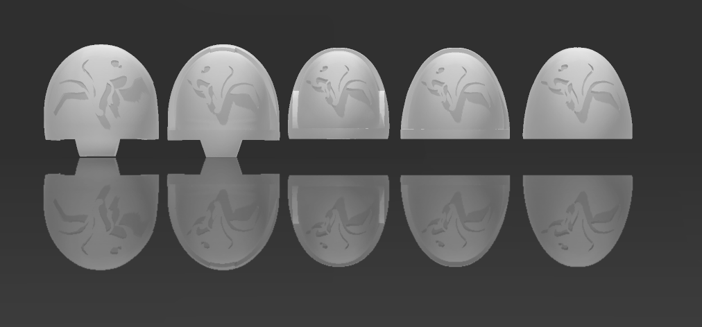 STL file Black Vipers Space Marine Icon Moulded 'Hard Transfer'・Model ...