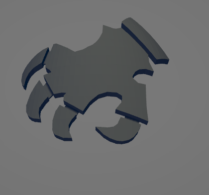 Файл STL Brazen Claws Space Marine Icon Moulded 'Hard Transfer'・Дизайн ...