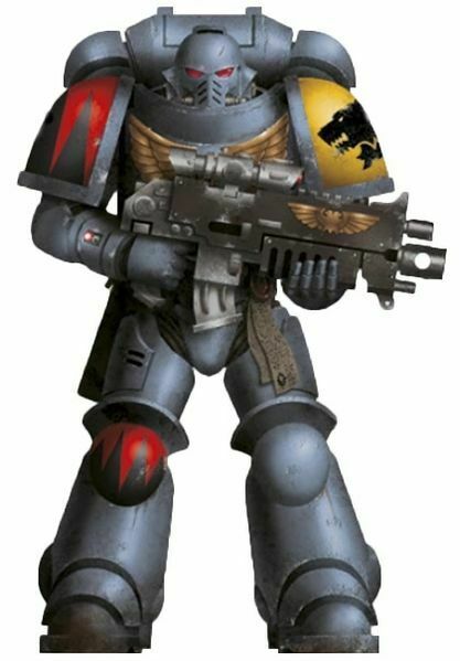 STL file Space Wolves Space Marine Icon Moulded 'Hard Transfer'・3D ...
