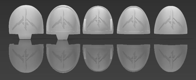 STL 文件 Silver Templars Space Marine Icon Moulded 'Hard Transfer' 🛰・可下载 ...