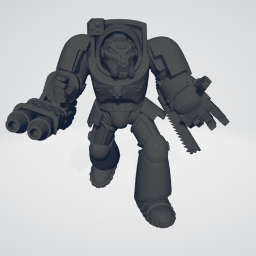 Download free 3MF file Space Marine Terminators (WIP) • Design to 3D ...