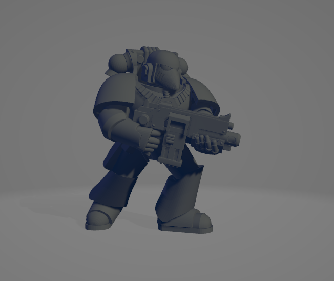 Free STL file Mark 6 Space Marine Tactical Squad for Horus Heresy 🛰・3D ...