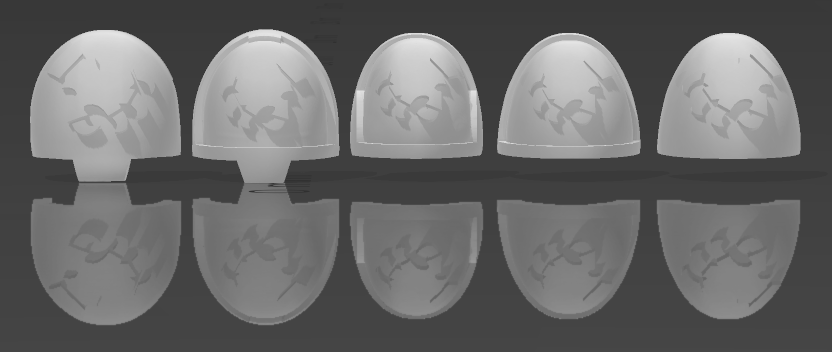 Файл STL Brazen Claws Space Marine Icon Moulded 'Hard Transfer'・Дизайн ...